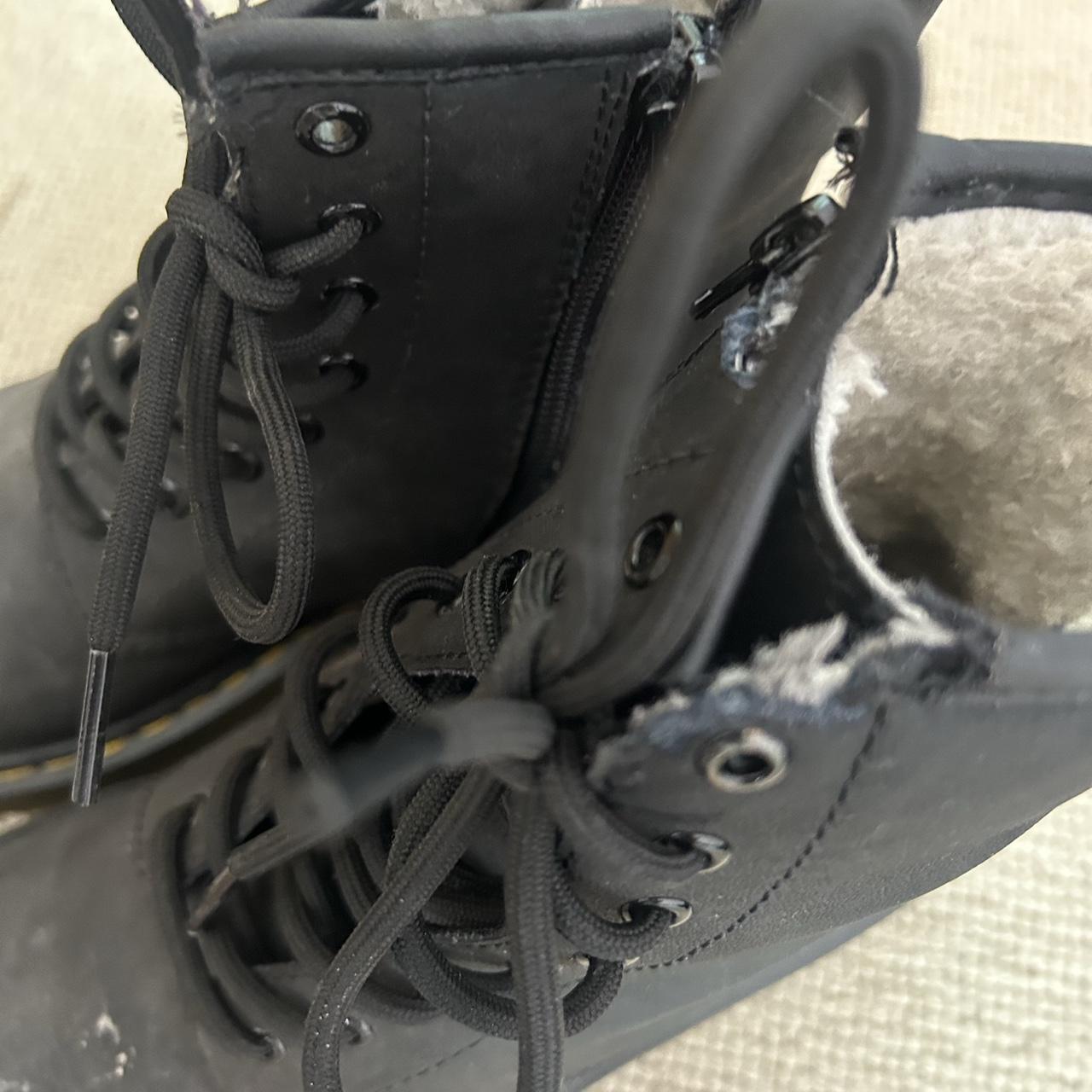 Dr Martens , size uk 4 , a few rips and marks, still... - Depop