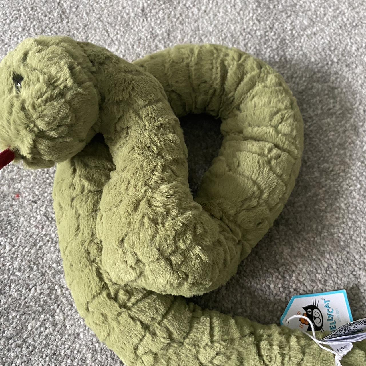 bnwt jellycat stevie snake. message me any questions x - Depop