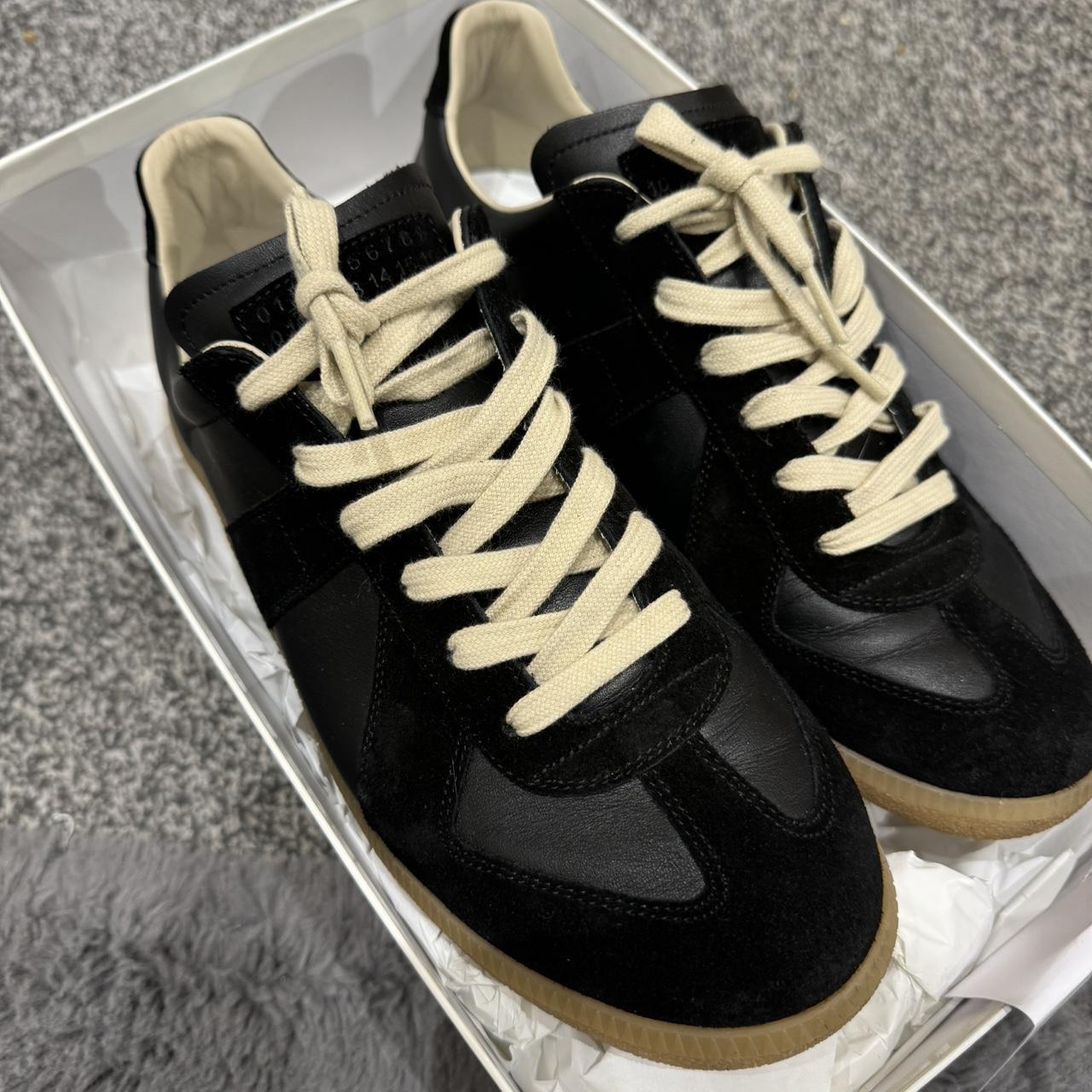 Margiela Gats Black 9UK Worn once - too small Bought... - Depop