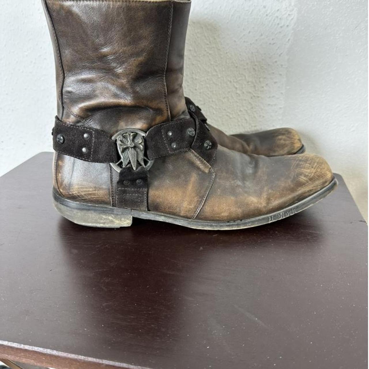 Lounge By Mark Nason Boots Men’s Size 12 Brown... | Depop