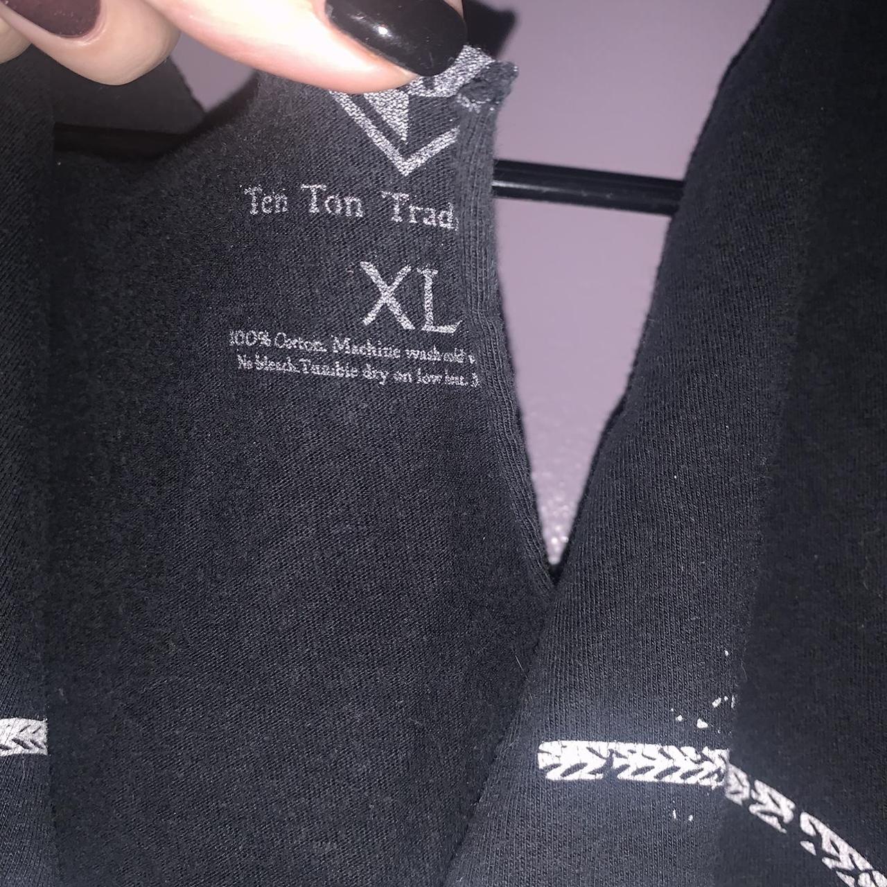 Machine head Cut neck t shirt Loose fit xl - Depop