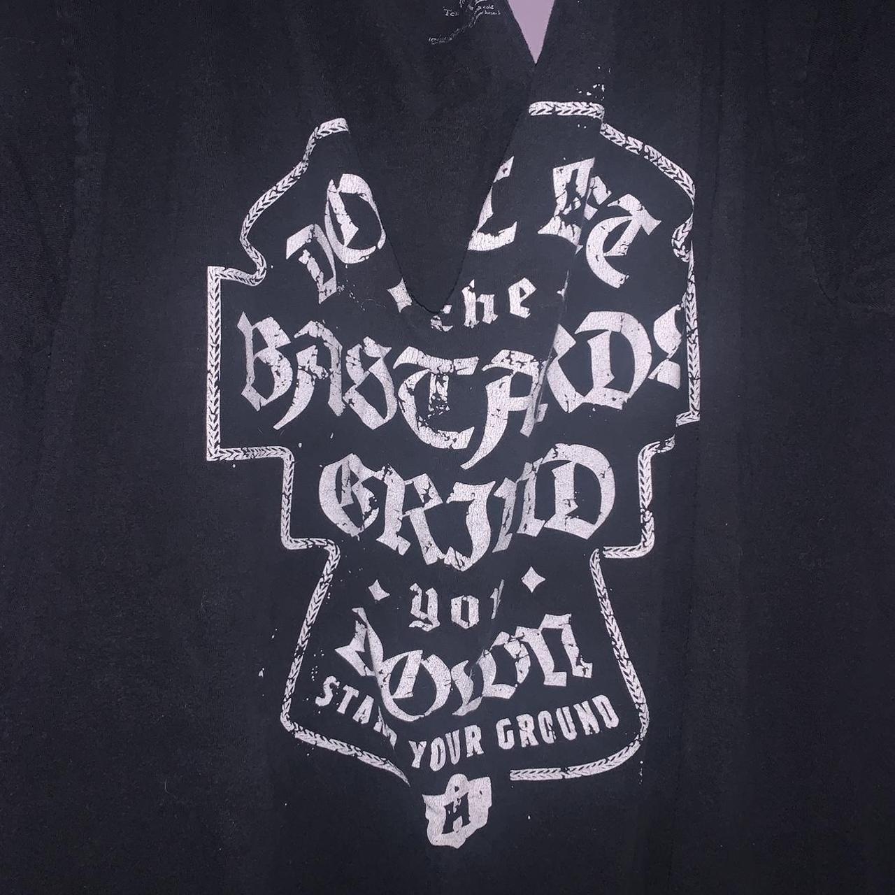 Machine head Cut neck t shirt Loose fit xl - Depop