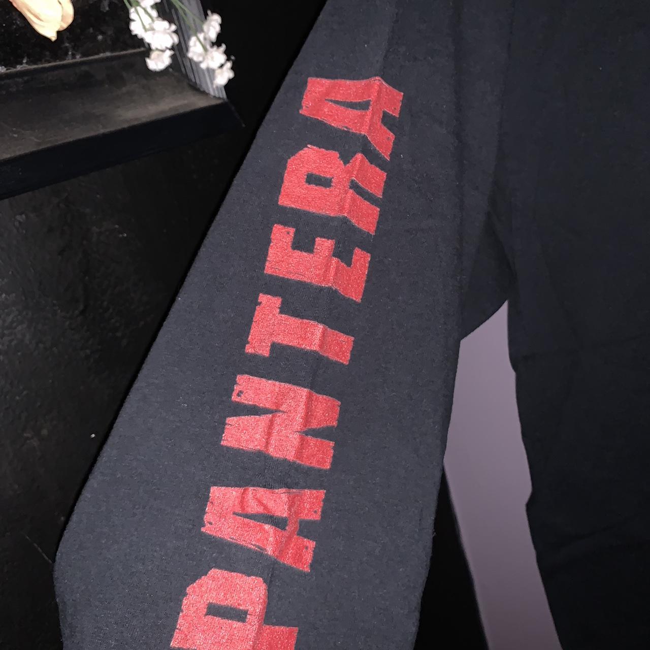 CFH pantera longsleeve small cut on chest... | Depop