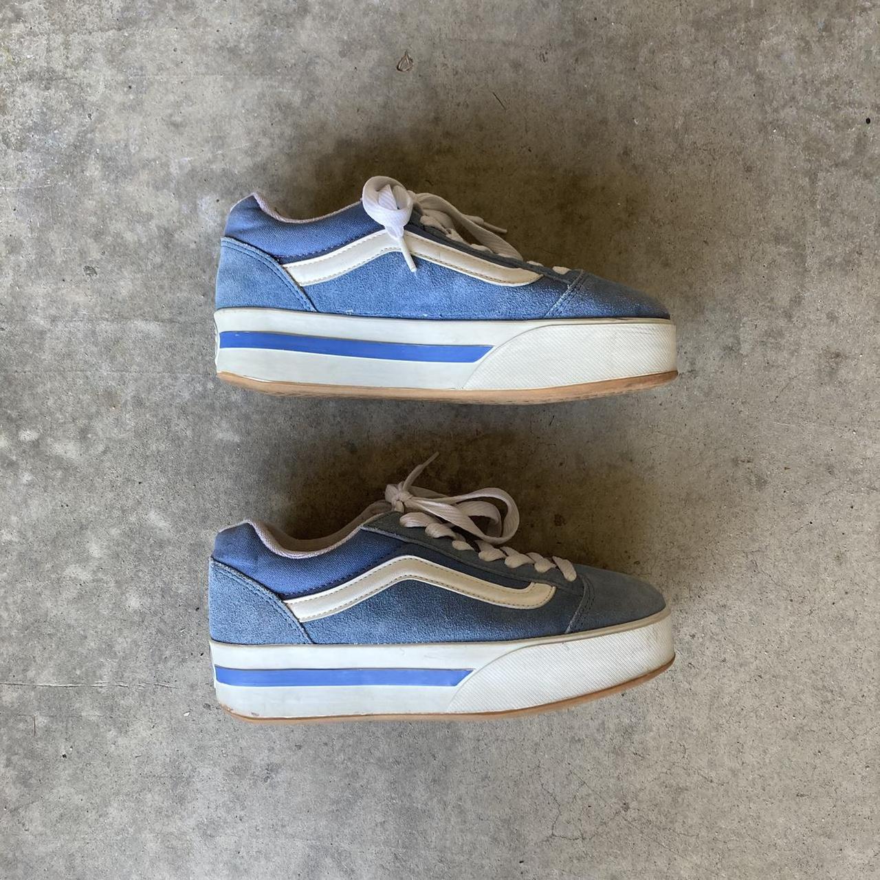 1997 VANS PLAT SKOOL PLATFORM SNEAKERS Super rare... | Depop
