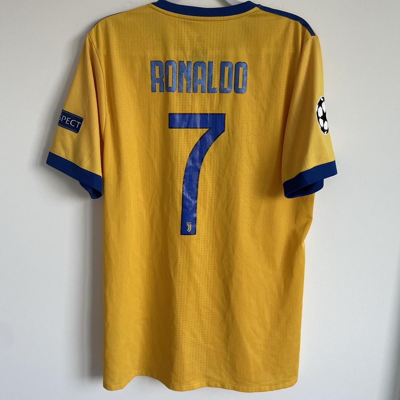 Jeep Adidas soccer jersey Cristiano Ronaldo size... - Depop