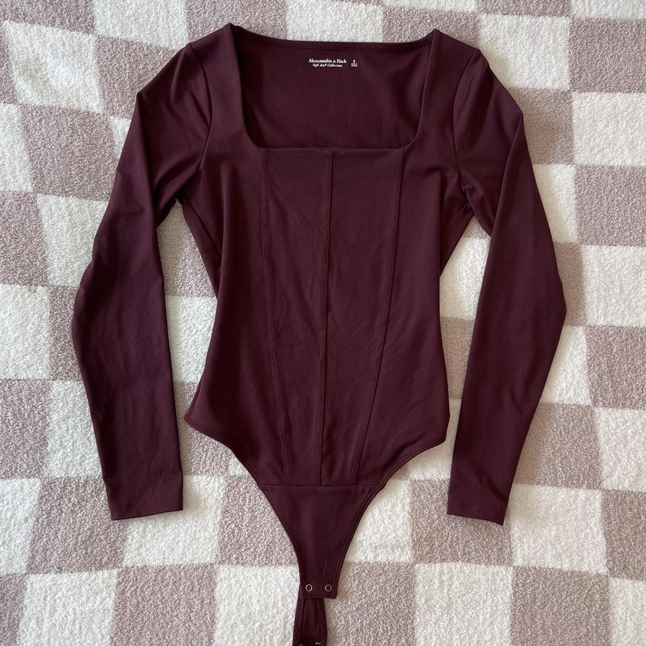 Abercrombie & Fitch Long Sleeve Bodysuit Women’s... - Depop