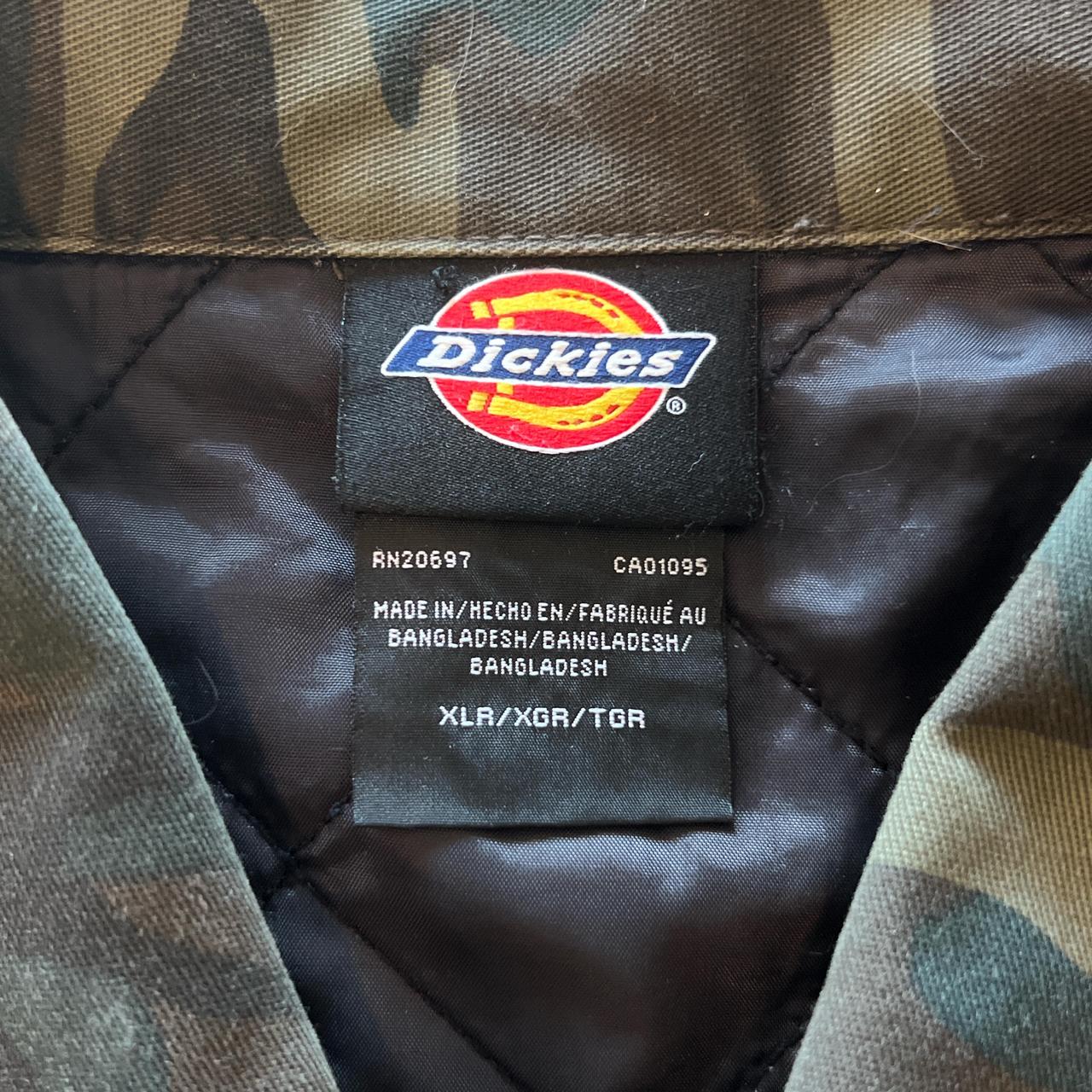 Dickies Insulated Eisenhower Camo Jacket Size... - Depop