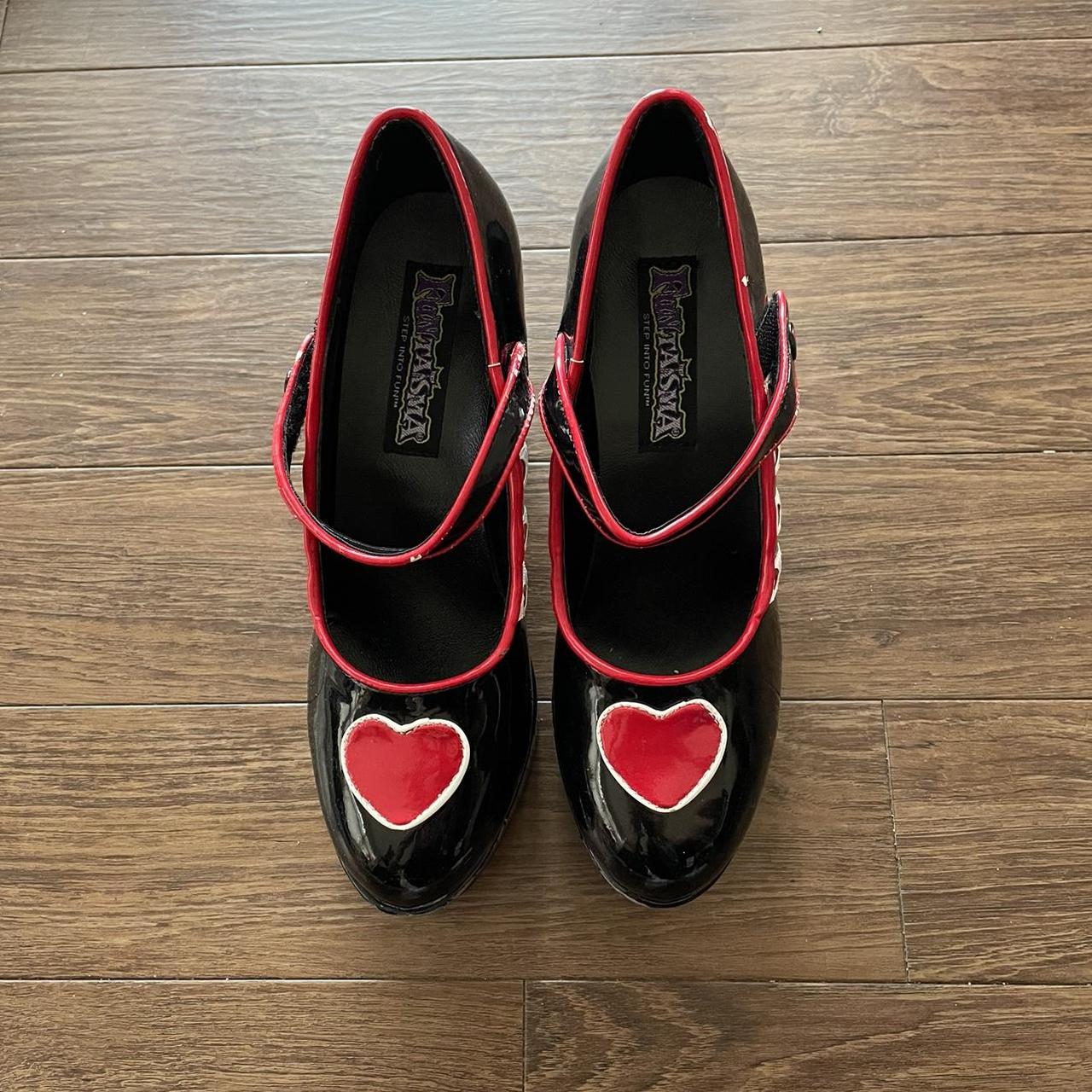 funtasma heart platform heels/pumps - worn twice -... - Depop