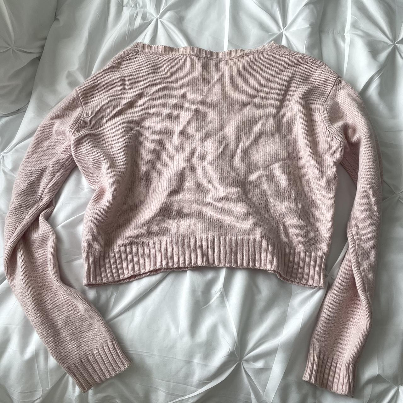 Baby pink brandy sweater 🎀 very warm perfect for... - Depop