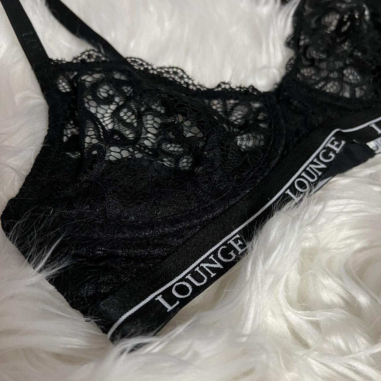 lounge lace bralette, super flattering in great... - Depop
