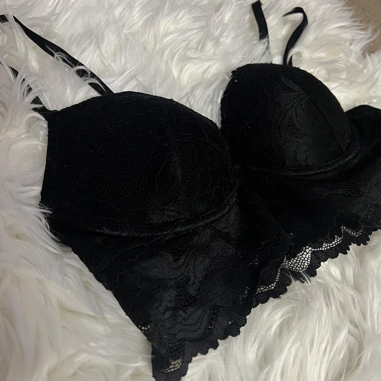 longline lace bralette! great condition! barely... - Depop