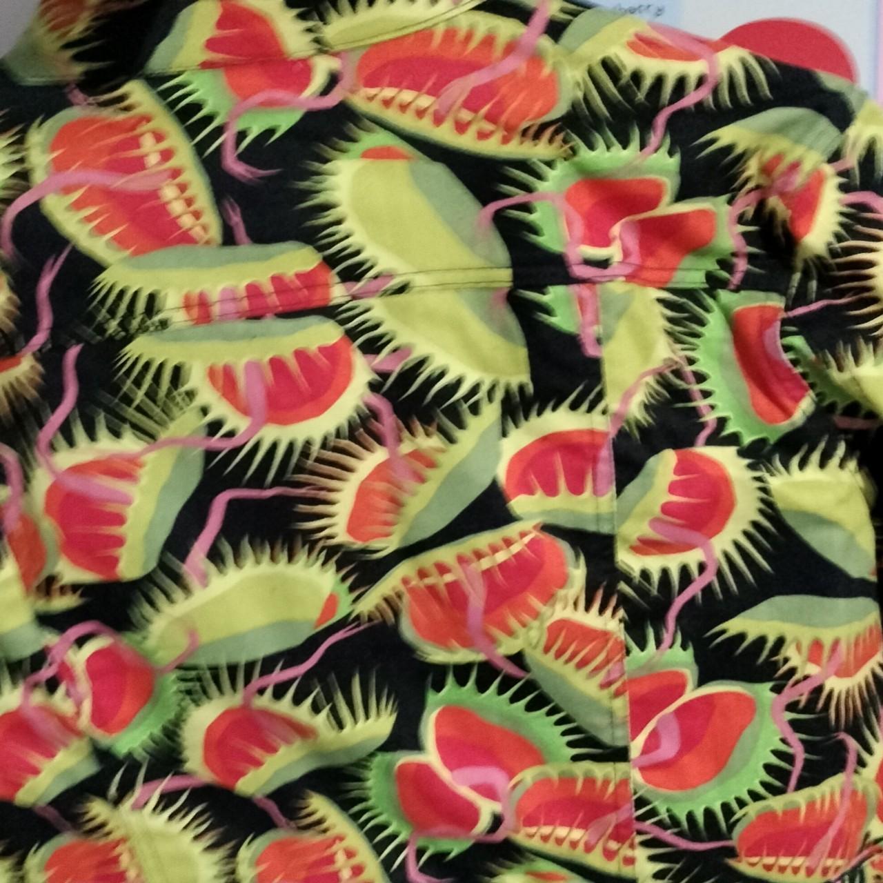 Dangerfield Venus fly trap denim jacket worn once... | Depop