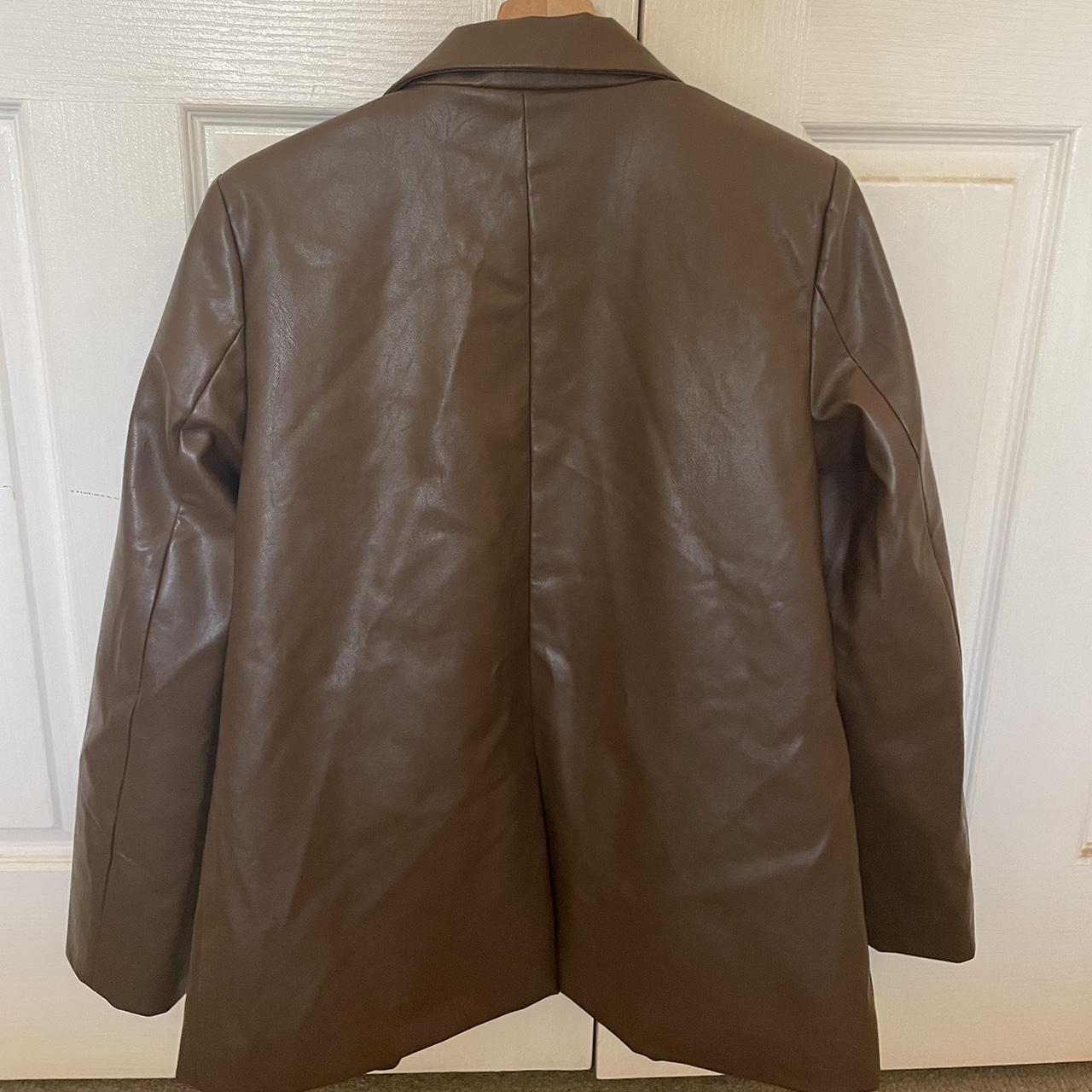 Glassons faux leather jacket size M - Depop
