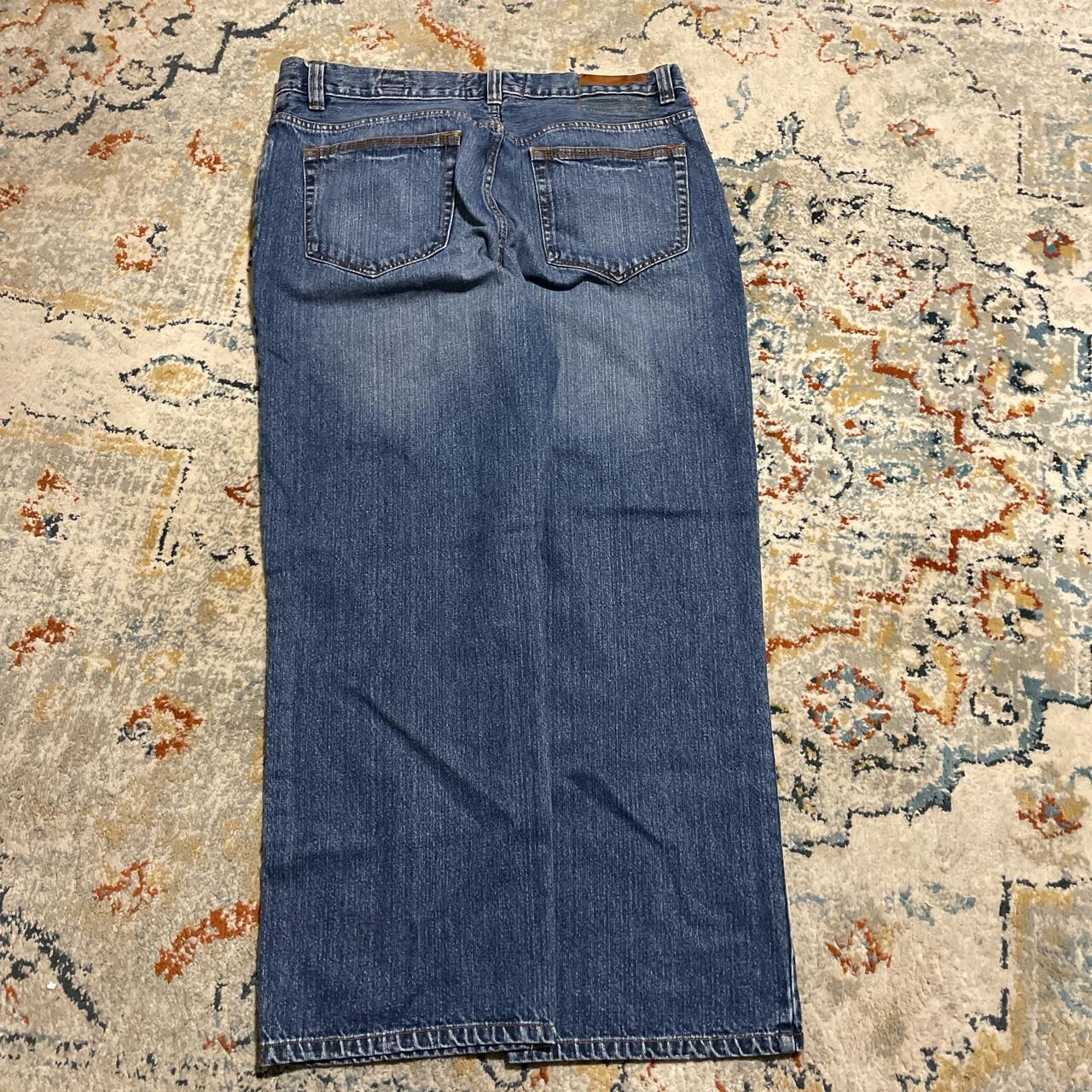 baggy timberland jeans outseam 40 inch waist 18... - Depop