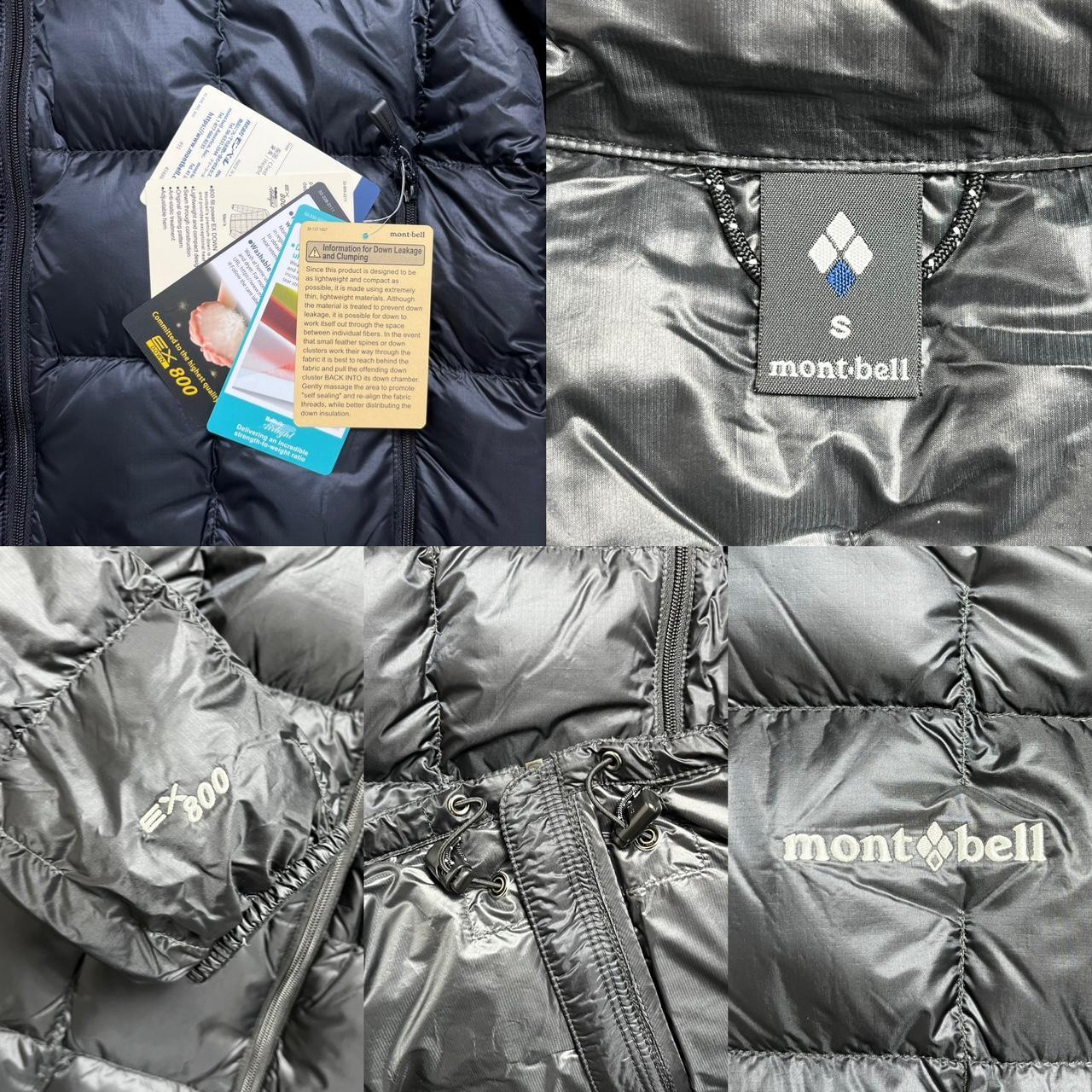 Black Montbell Superior Down Puffer Black... - Depop