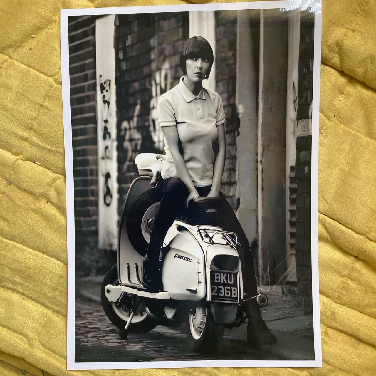 Mod scooter prints signed or unsigned 1 print per... - Depop