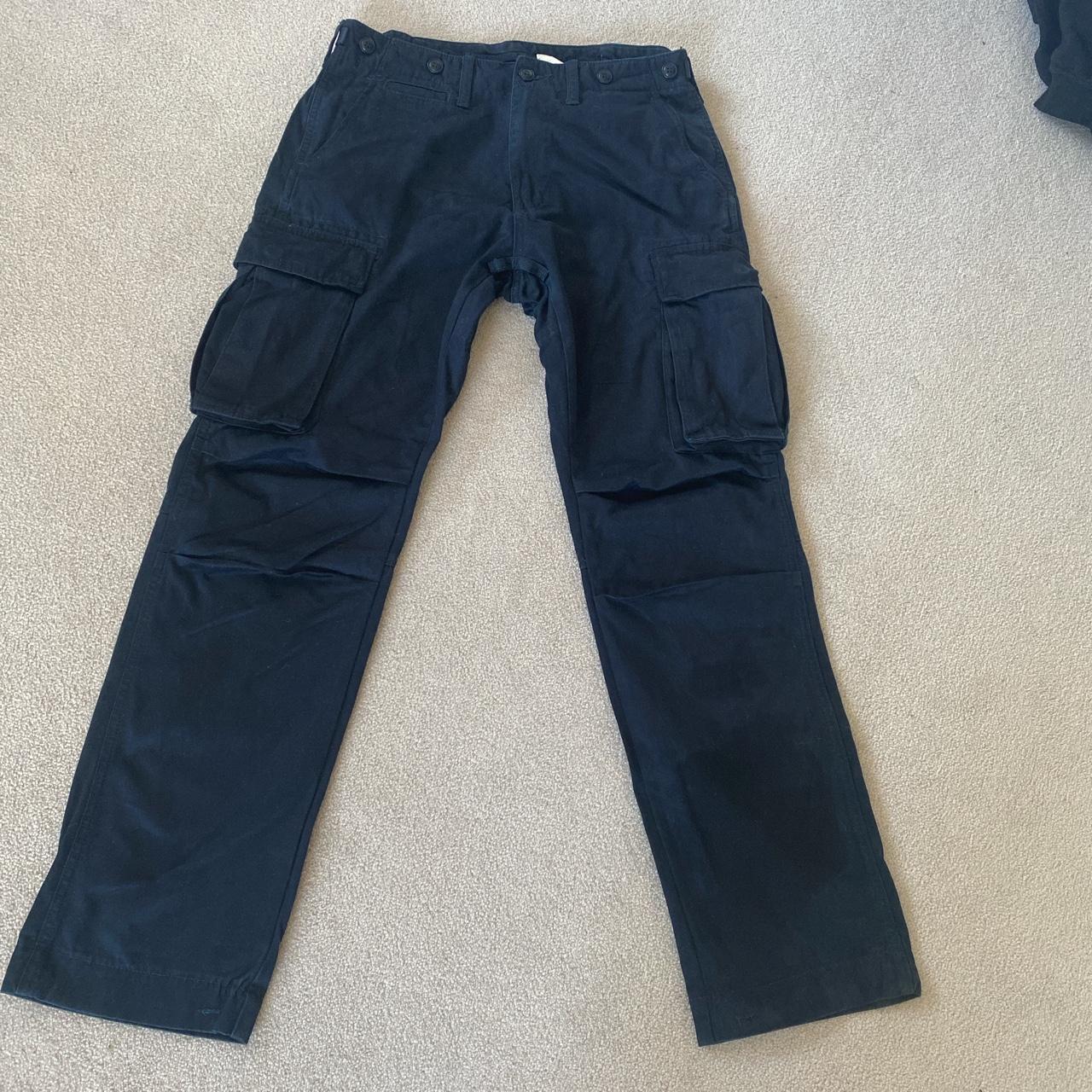 Mnml double knee cargos in camo 32’... - Depop