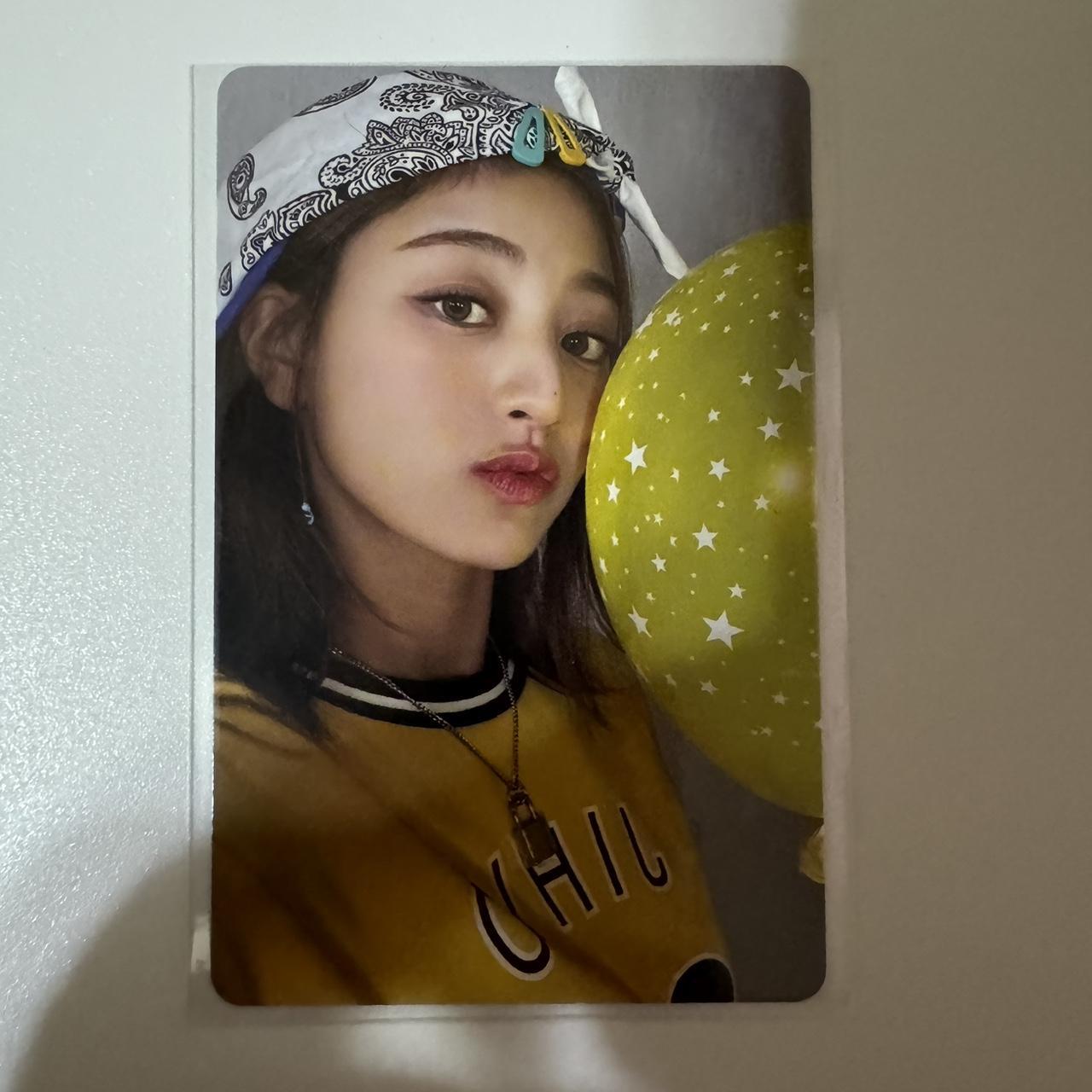 jihyo official fanclub once 4th generation photocard... - Depop
