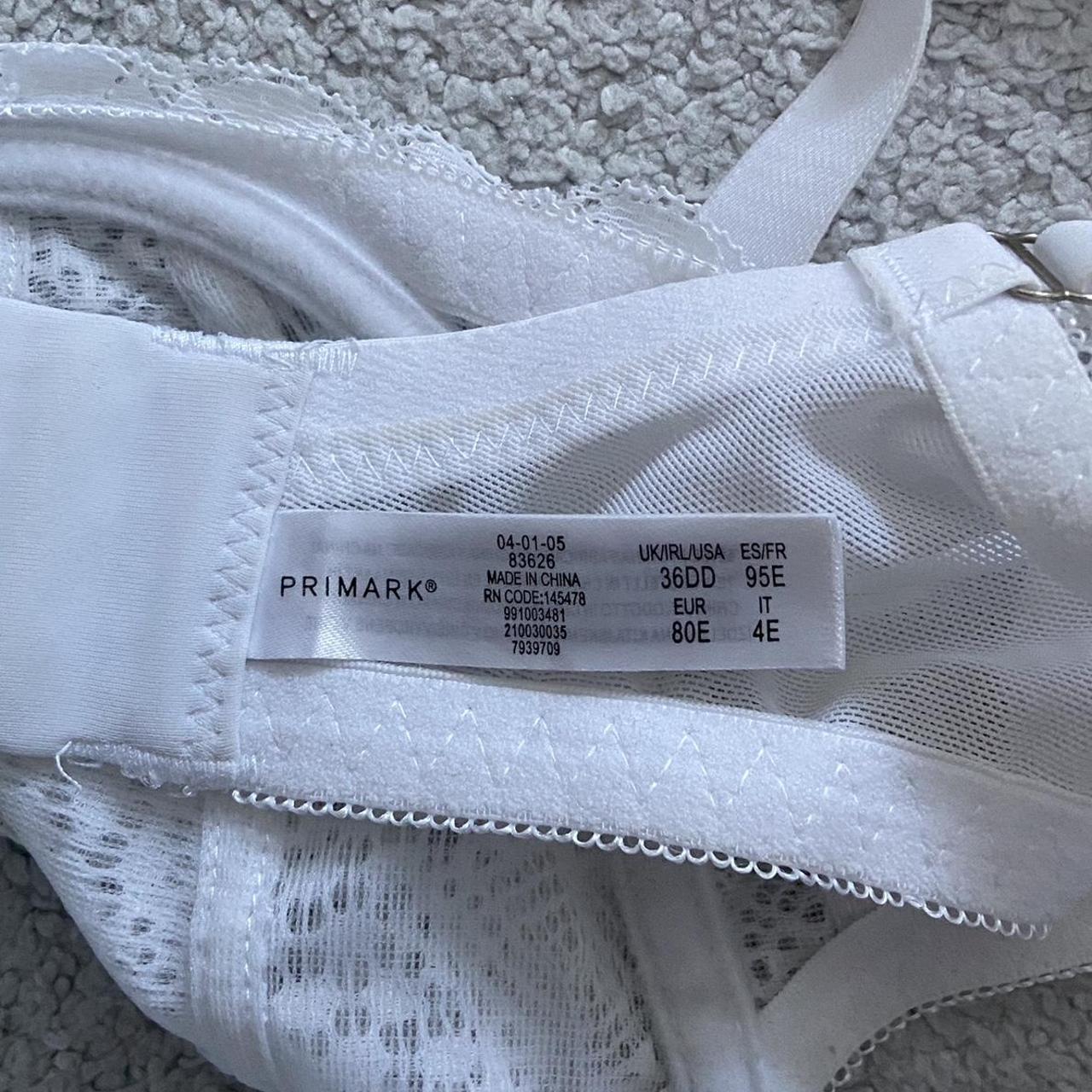 Primark lace wired bra Size 36DD Worn once Would fit... - Depop