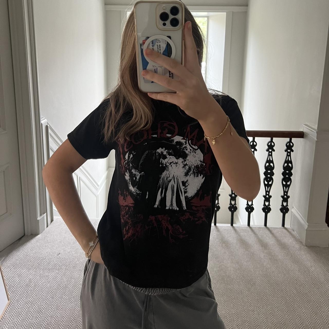 Gothic style, y2k trendy print, vintage graphic baby... | Depop