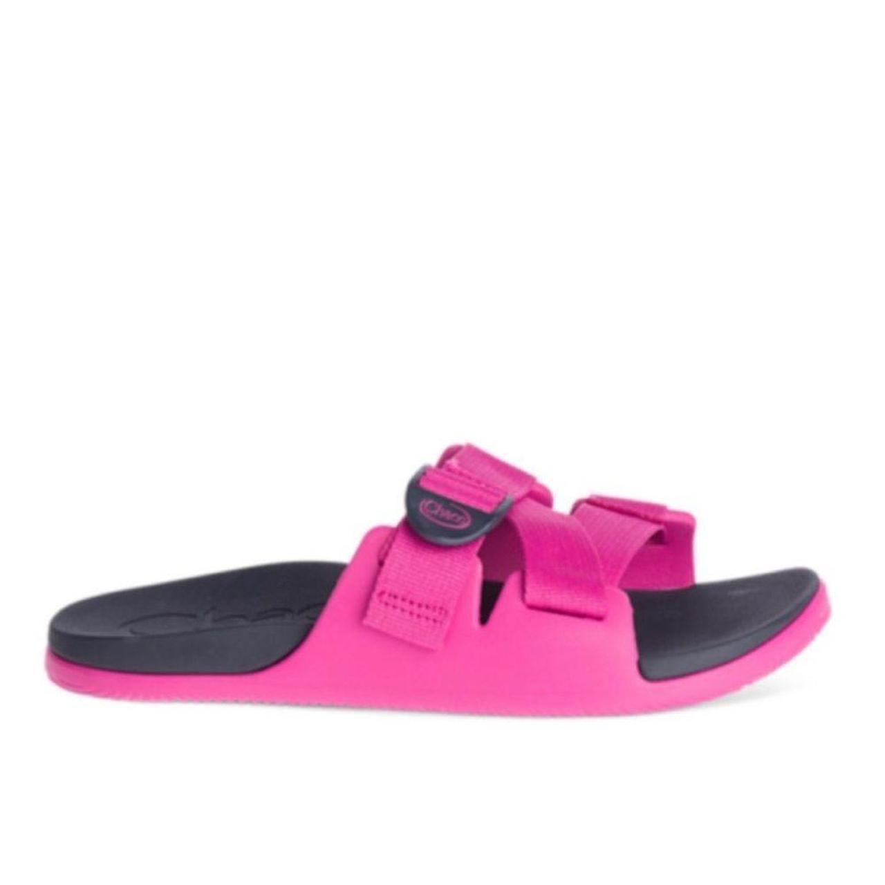 CHACO Magenta Chillo Slides Brand new without... - Depop