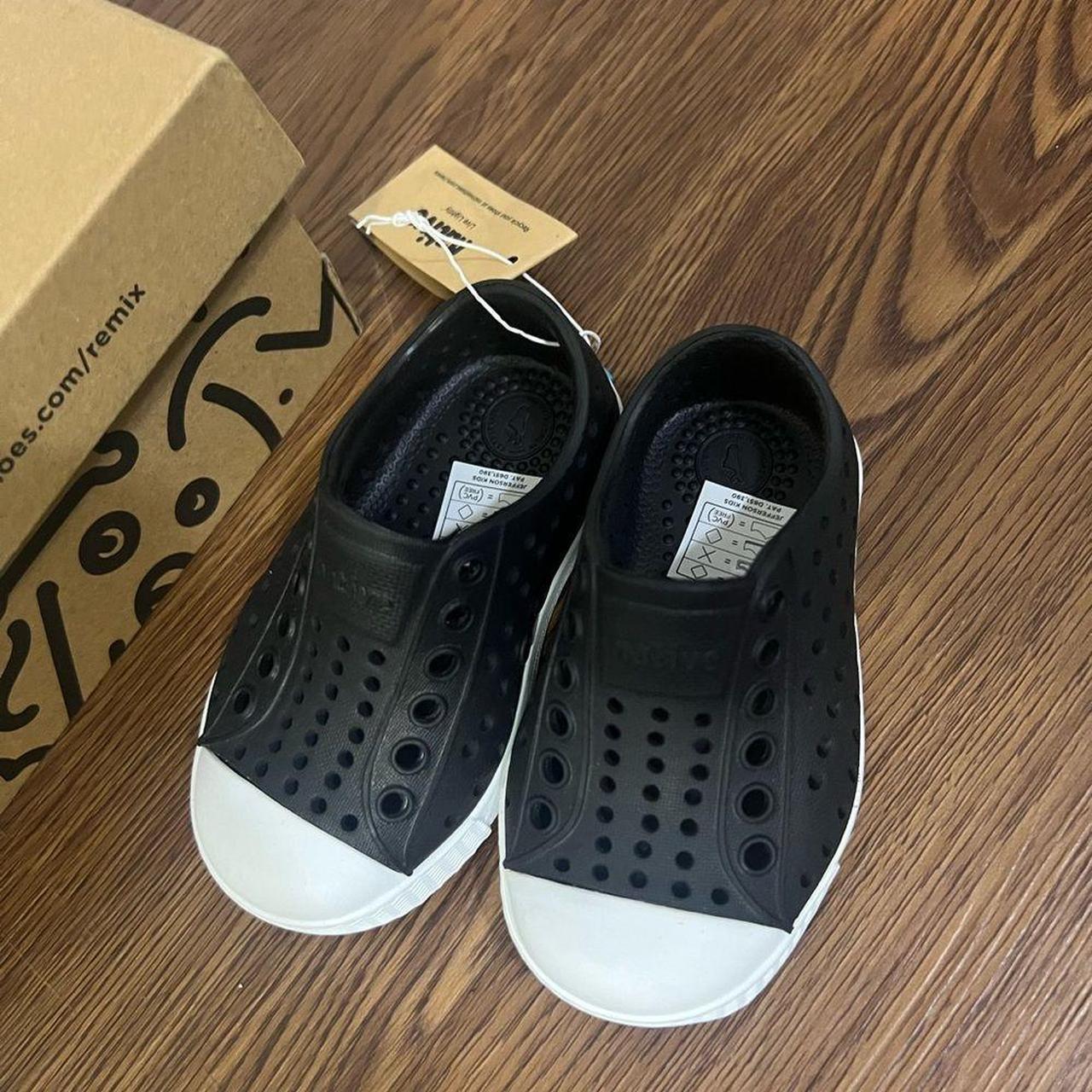 Native Black Trainers | Depop