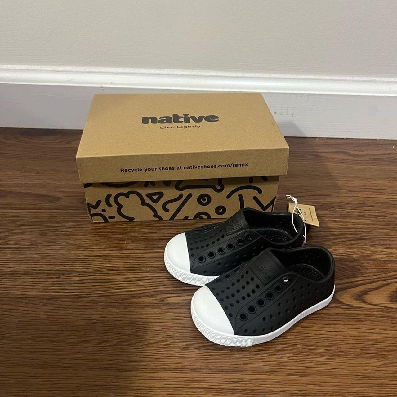 Native Black Trainers | Depop