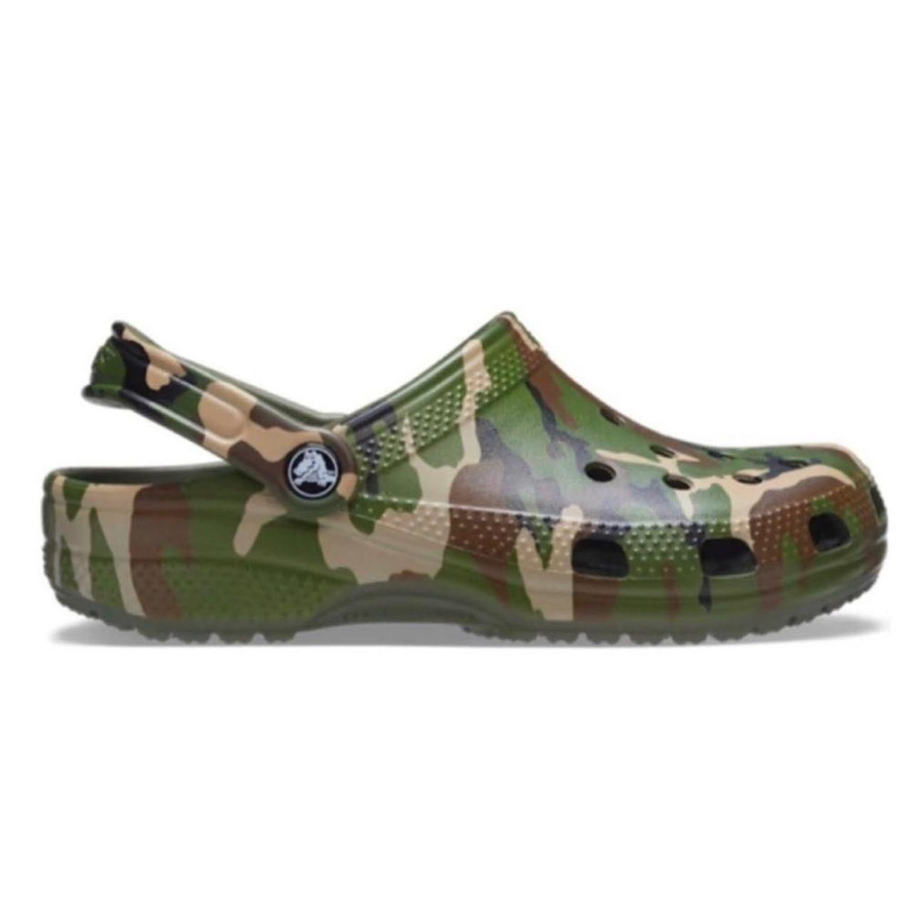 Crocs Women's Green Clogs | Depop