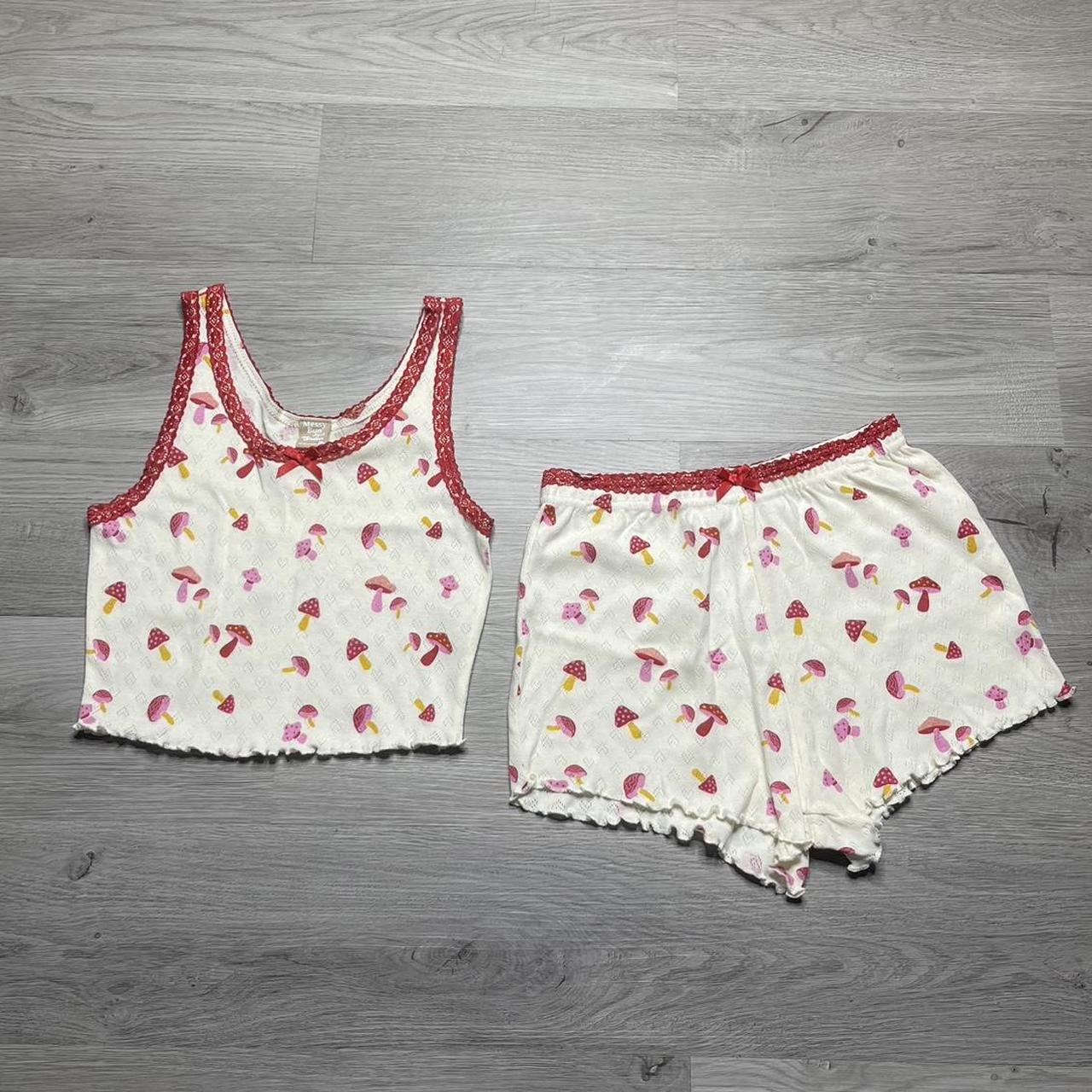 Cute lace mushroom set Size XS Never worn Top:... | Depop