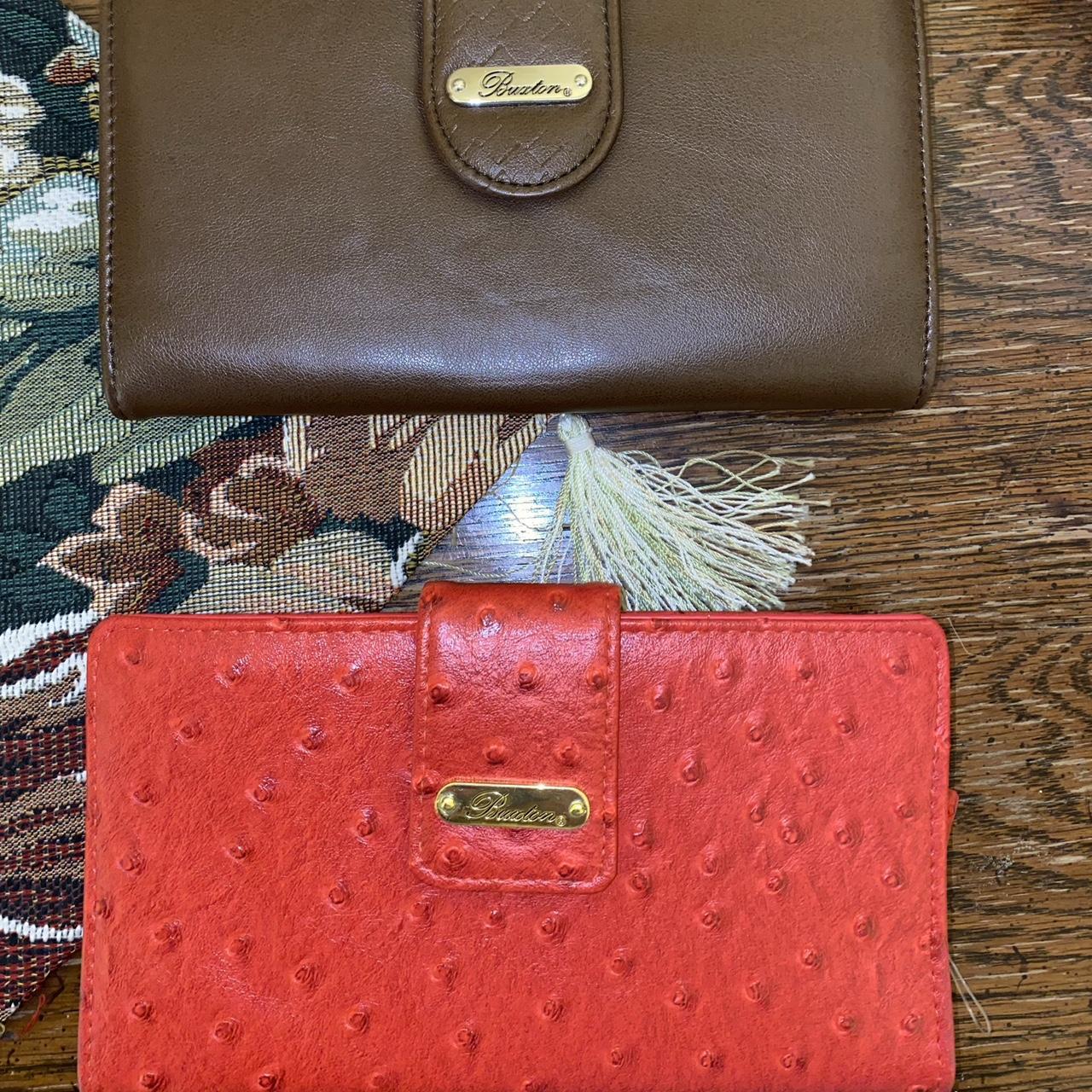 BUXTON WALLETS 2-PACK - brown is brand new with... | Depop