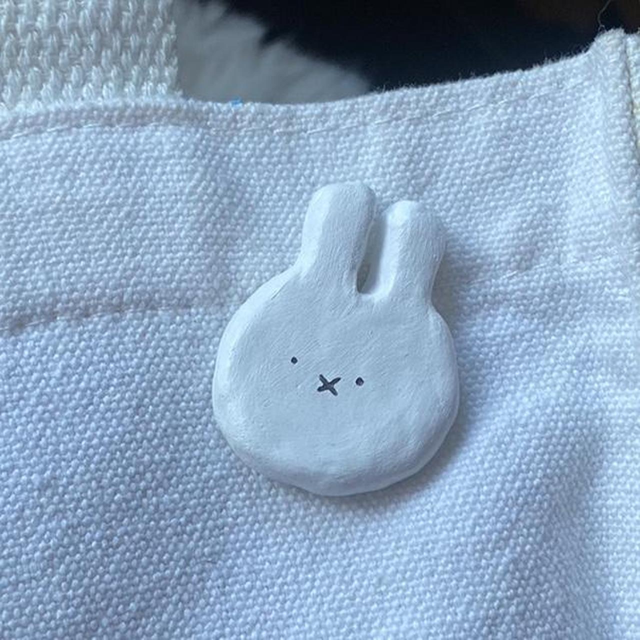 Miffy Pins Handmade || Bag Pin Cartoon Badge 🤍 -... - Depop