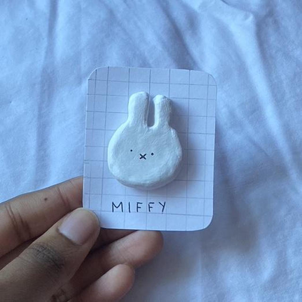 Miffy Pins Handmade || Bag Pin Cartoon Badge 🤍 -... - Depop