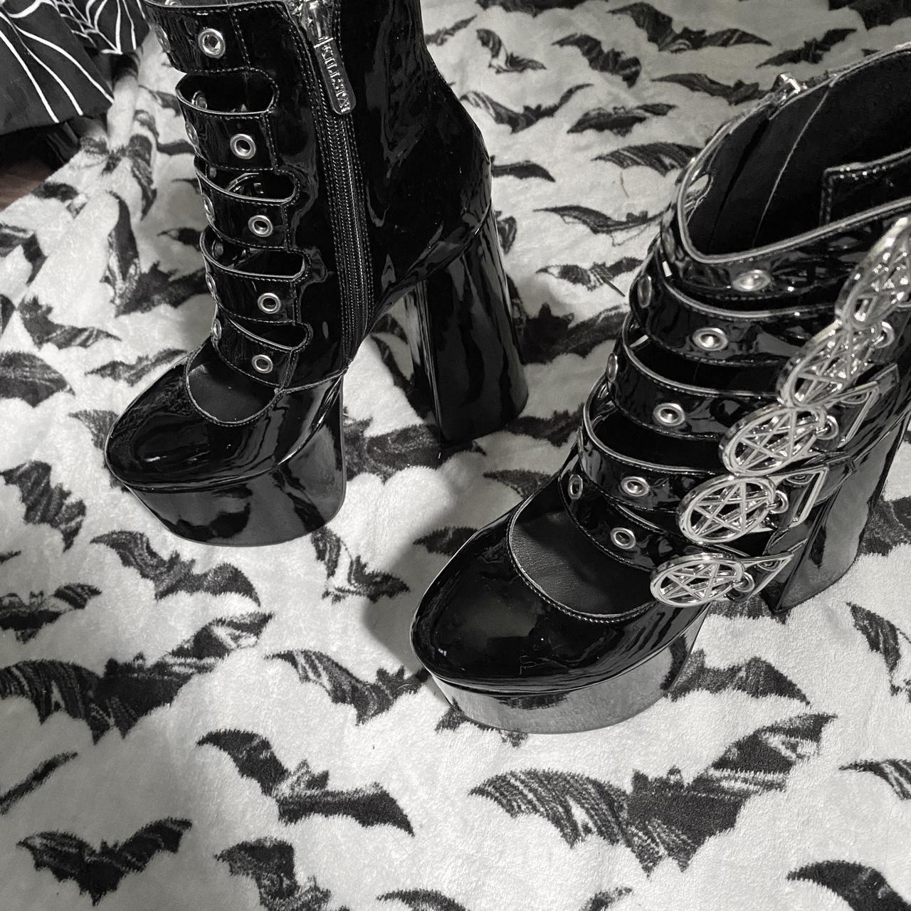 Killstar Panic platforms (never worn) - Depop