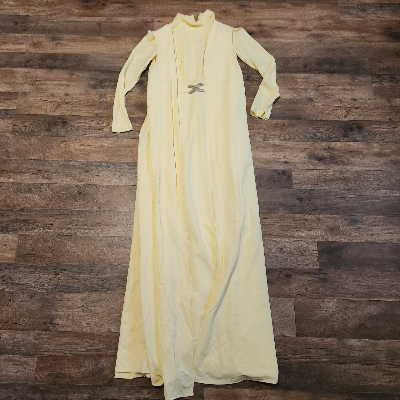 🗣 70s Dress Set Vintage 70s fit and flare maxi... - Depop