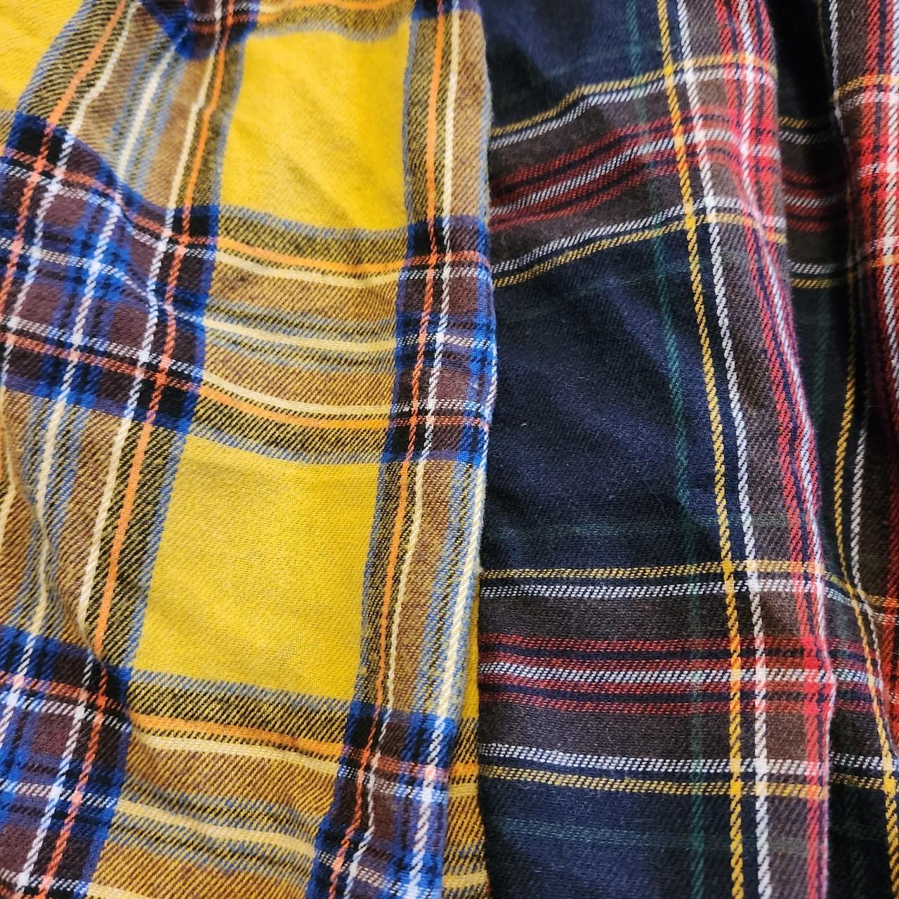 🗣 Tartan Mini Skirt Plus Size Patchwork Plaid Depop
