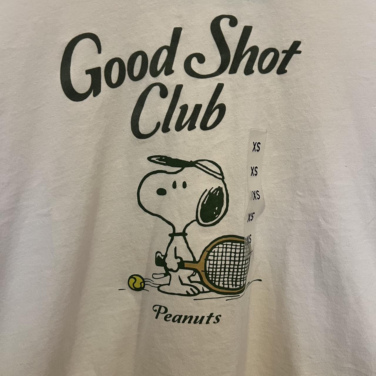 Peanuts Snoopy Good Shot Club T-Shirt NWT! Great... - Depop