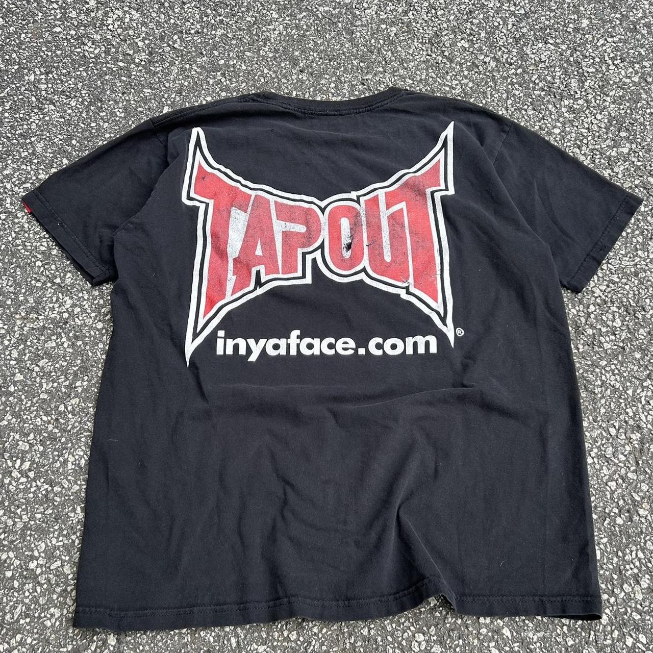 Vintage Tapout Tee Y2K MMA Shirt Punk Grunge 2000s... - Depop