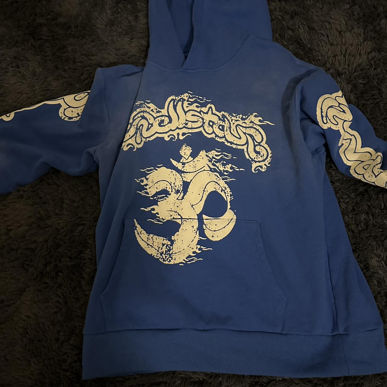 Blue Hellstar sweater/Pants | Depop