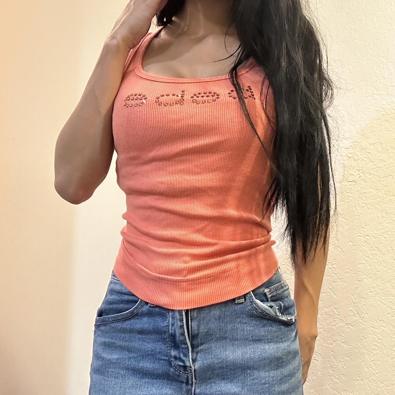 PINK BEBE SHIRT SIZE SMALL #bebe #y2k #cheapbebeshirts - Depop