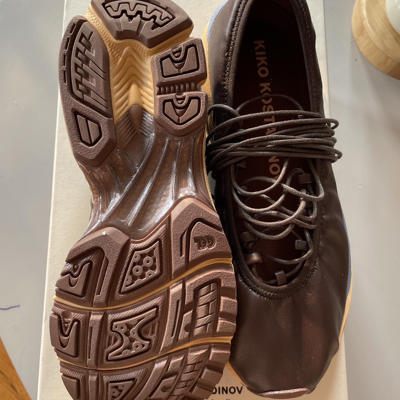 Kiko Kostadinov Women's Brown Ballet-shoes | Depop