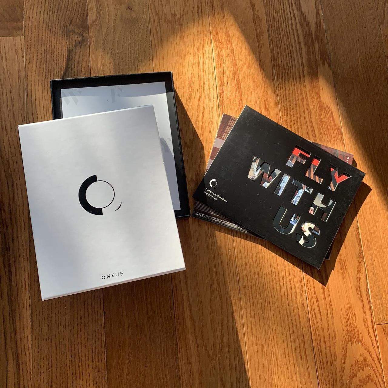 ONEUS fly with us album new, only unpacked to show... - Depop