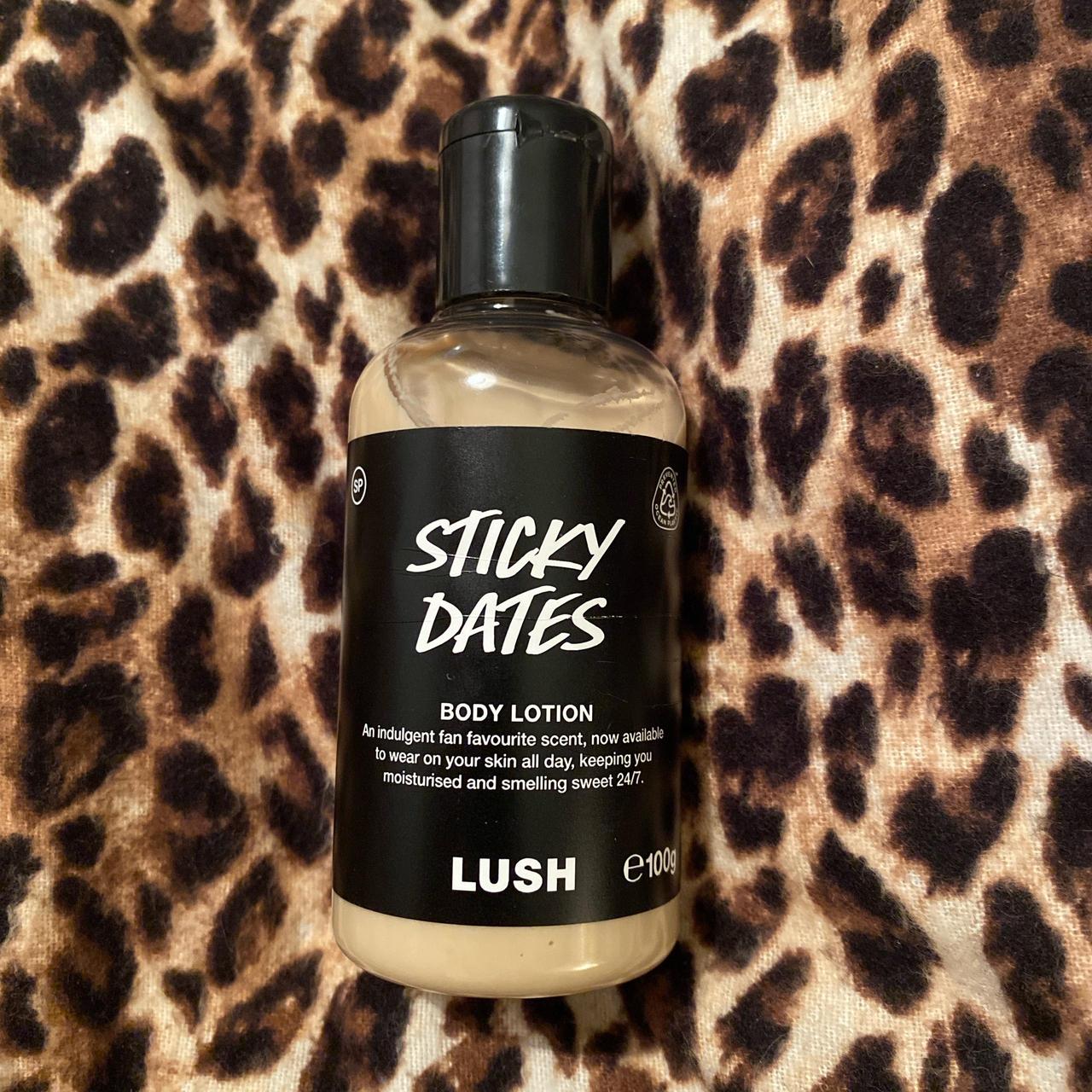 LUSH Sticky Dates Body Lotion 100g It has been used... - Depop
