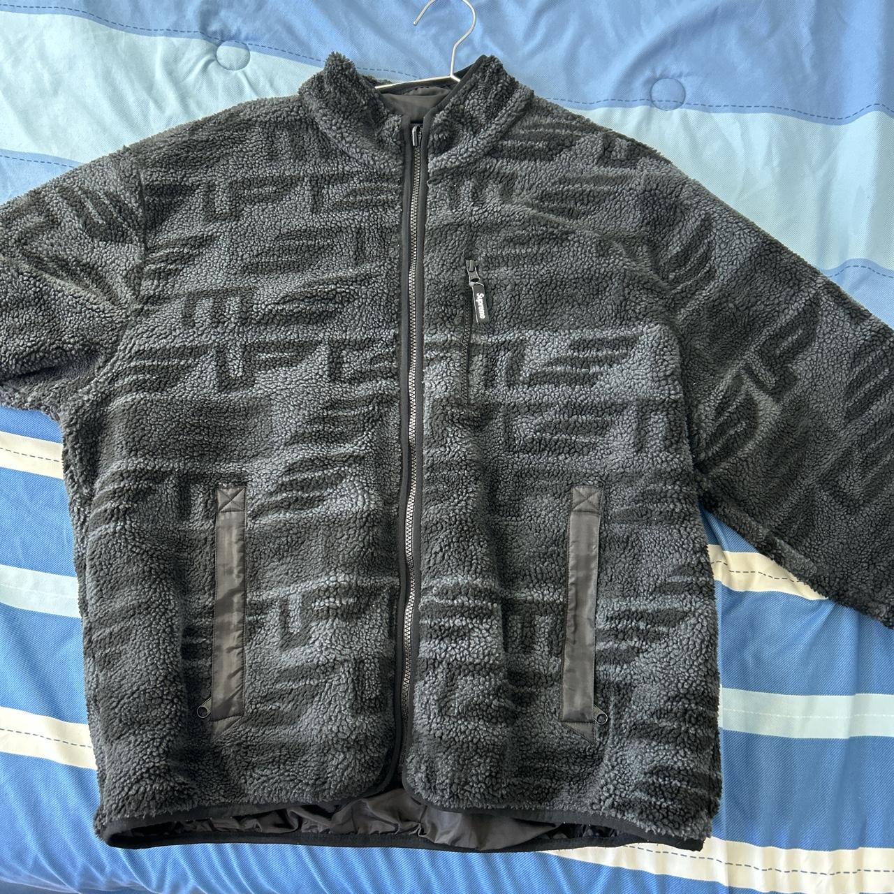 Supreme Fleece Black and Gray Multiple style Fleece... - Depop