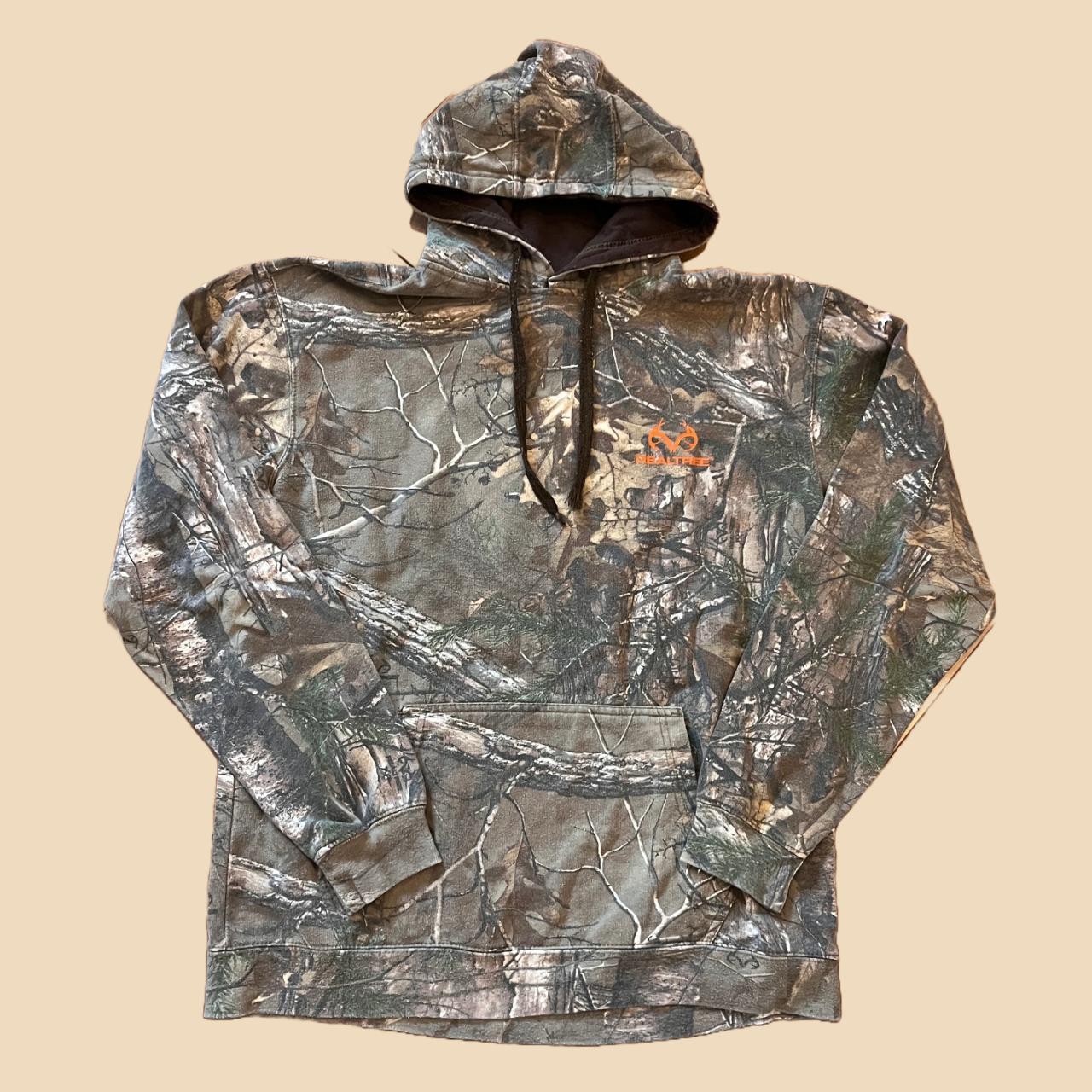 Realtree Camo Hoodie Tagged Size - Large... - Depop