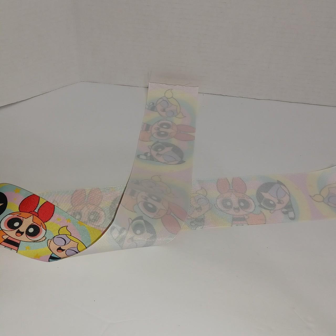 Powerpuff Girls Cartoon Network Grosgrain Ribbon 3"... - Depop