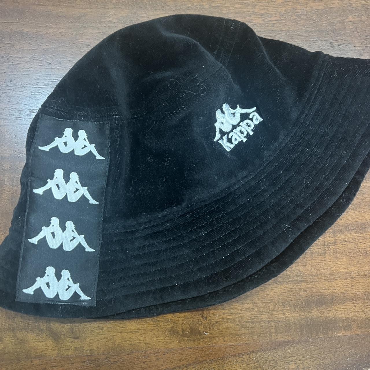 Kappa velvet bucket hat - basically brand new, worn... - Depop