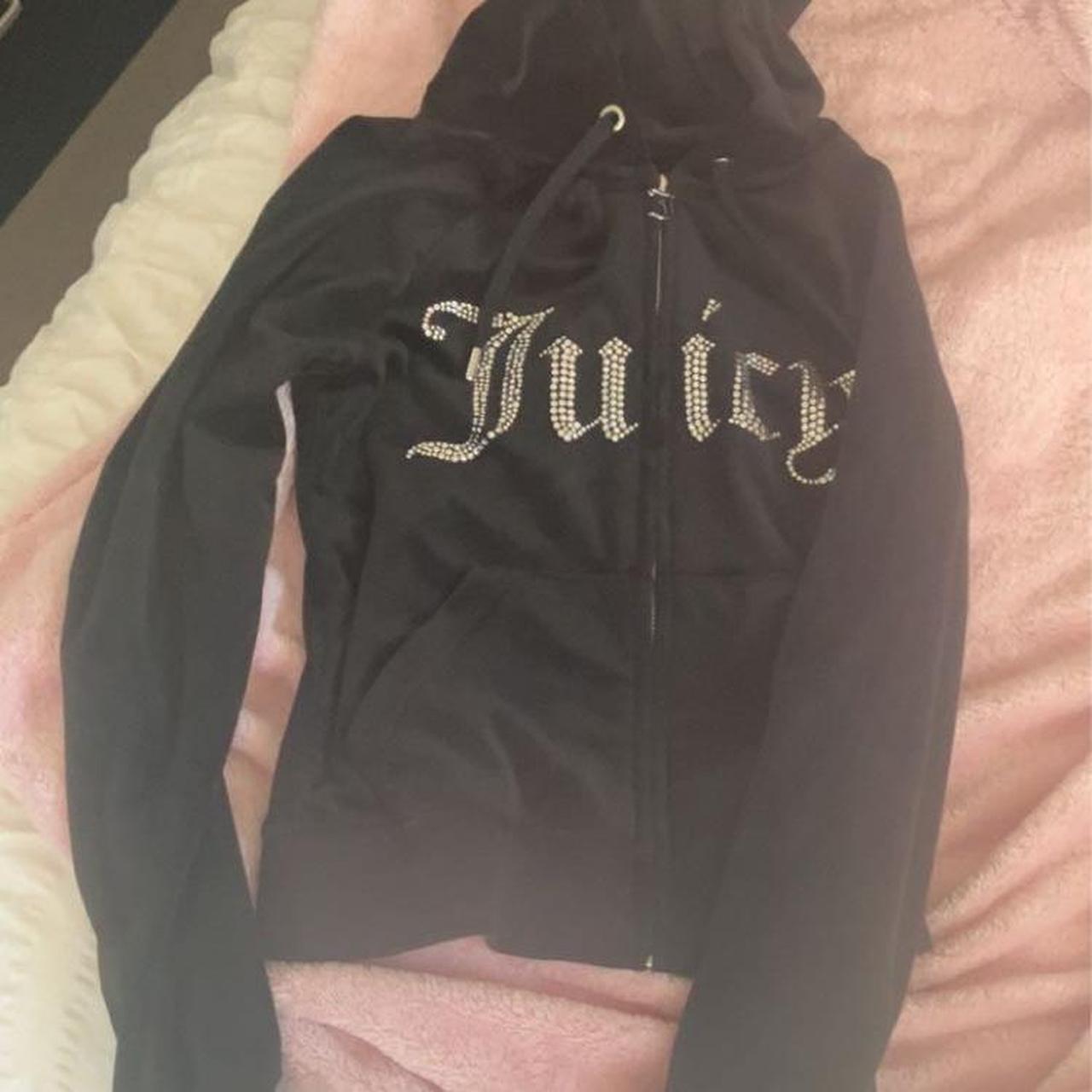 juicy black jacket frm jd x - Depop
