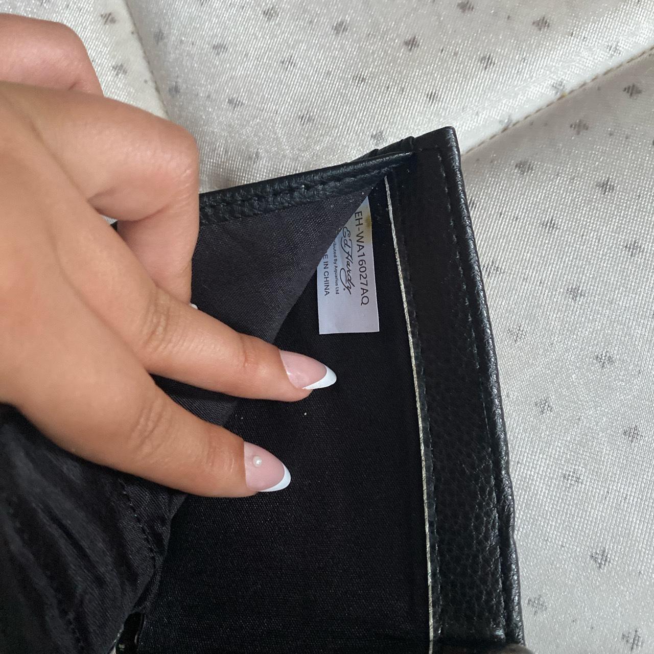 Ed Hardy Wallet with chain 🖤 Detachable chain Free... - Depop