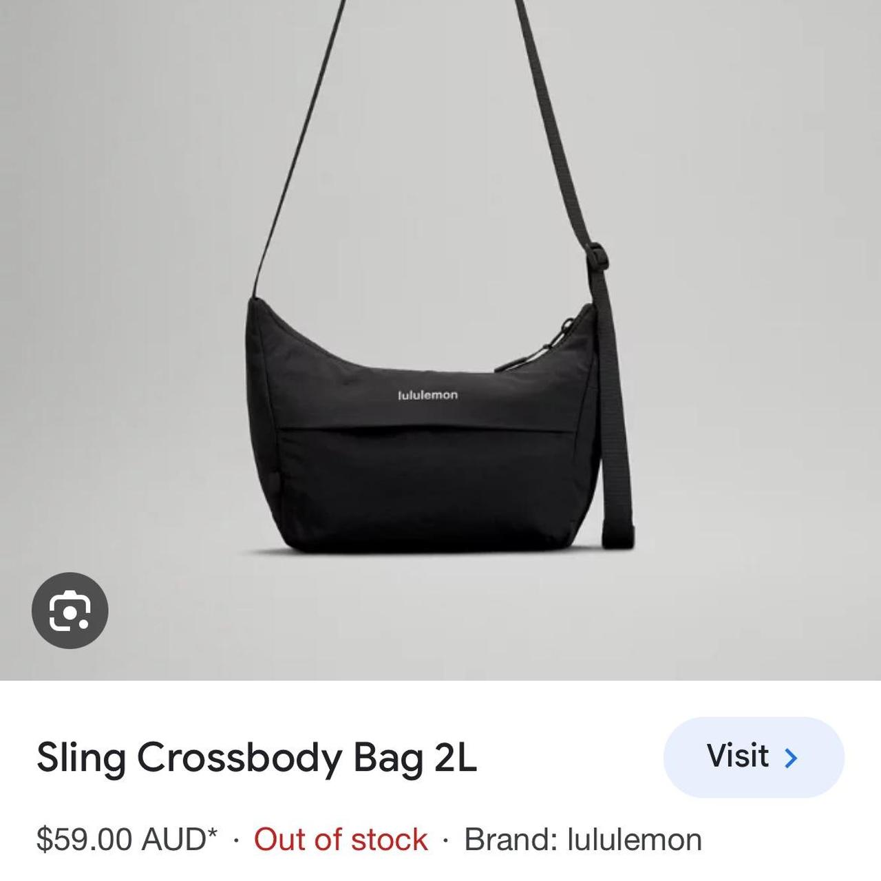 Lululemon sling crossbody bag 2L sold out online... - Depop