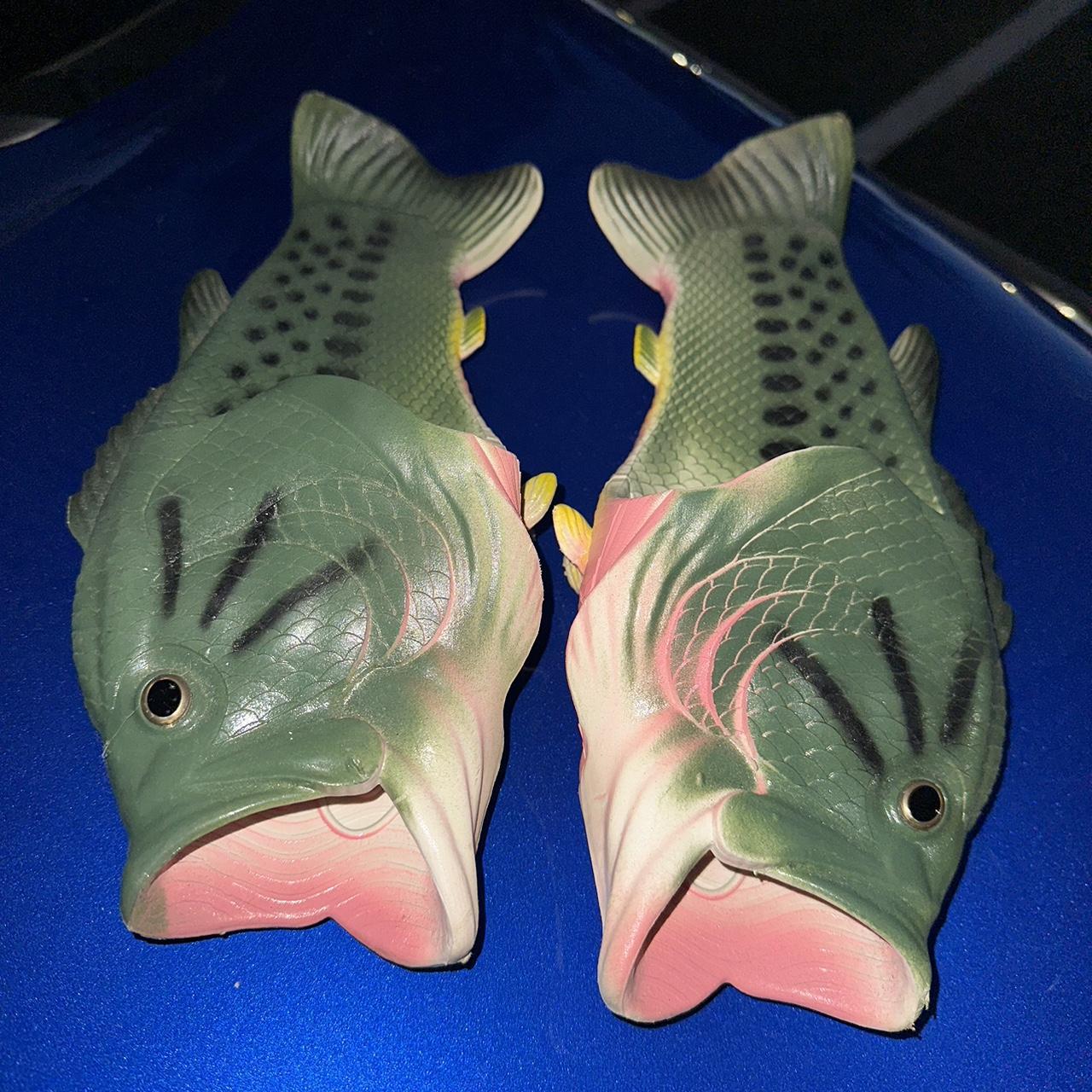 HOLLY GRAIL OF SLIDES -90’s fish slides -perfect... - Depop